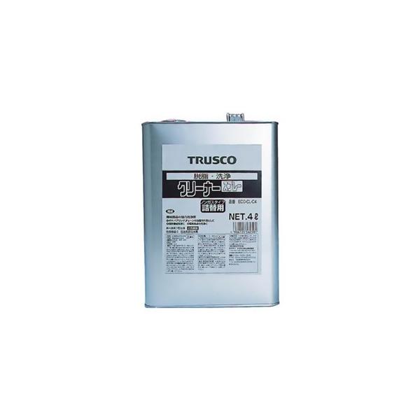 【仕様】●メーカー:トラスコ中山　●型番:ECOCLC4　●商品名:クリーナースプレー詰替用(缶タイプ)　●金型用脱脂洗浄剤　●ノンガスタイプ　●速乾性タイプ　●容器:缶　●使用温度範囲:常温　●スプレー後の状態:液状(揮発)　●内容量(L...