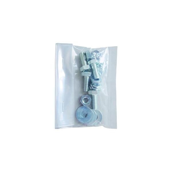 【仕様】●メーカー:トラスコ中山　●型番:BNS-M6-4　●商品名:アングル式キャスター用　●サイズ:M6×15　●アングル式キャスタ-用　●材質:スチール　●セット内容:ボルト、ナット、スプリングワッシャー×4組　　【用途】　●アングル...