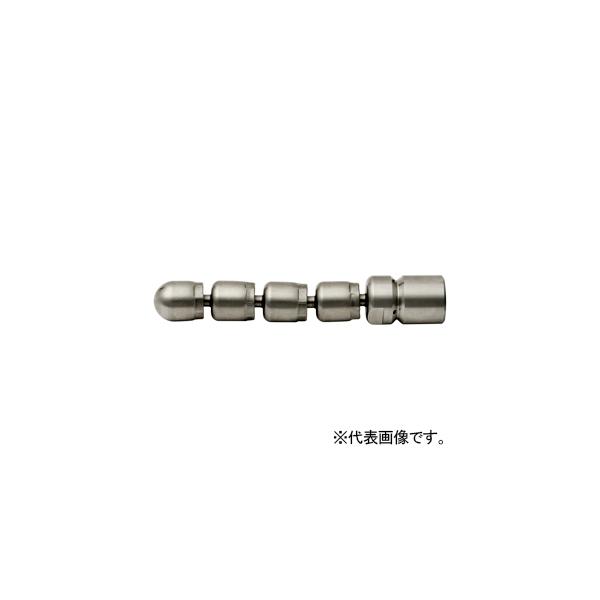 【仕様】 ●360°曲がる可動構造により曲がり方向に従いやすく、M型より長く径が小さいため、細い管径への挿入に最適です。 ●M・M2型(可動回転)は、曲り方向に従いやすいです。 ●M2型 ●1/8''ねじ ●後方穴数:5 ●適応機種:23/...