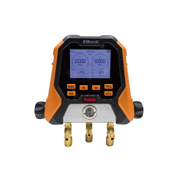 【仕様】 ●空調設備のサービス並びにメンテナンスに。 ●測定結果がひと目でわかる大型ディスプレイ。 ●標準付属の温度クランプにより温度表示に加えてSH/SCの値も算出・表示が可能。 ●専用アプリと連携し、ログ機能はじめ140種類以上の冷媒に...