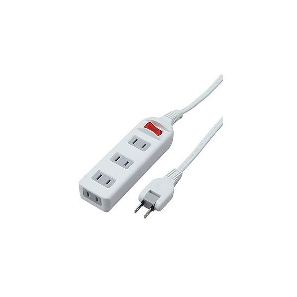 【仕様】●メーカー:電材堂　●型番:S415WHDNZ　●商品名:【ケース販売特価 10個セット】耐トラシャッター集中スイッチ付タップ　●カラー:ホワイト　●一括集中スイッチ　●コンセント個口数:4　●定格容量:125V 15A(合計150...