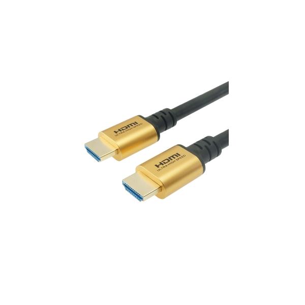 【仕様】 ●Ultra High Speed HDMI Cable 認証取得 数々の厳しい基準をクリアしたUltra High Speed HDMI Cable 認証取得製品です。 ●8K/60p、4K/120p対応 48Gbpsの高速伝送...