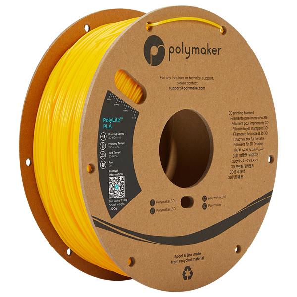 【仕様】●メーカー:Polymaker　●型番:PA02007　●商品名:フィラメント　●PolyLite　PLA　●カラー:イエロー　●平均フィラメント径(mm):1.75(&amp;#xFF1C;±0.05、通常は〜±0.02)　●推奨...