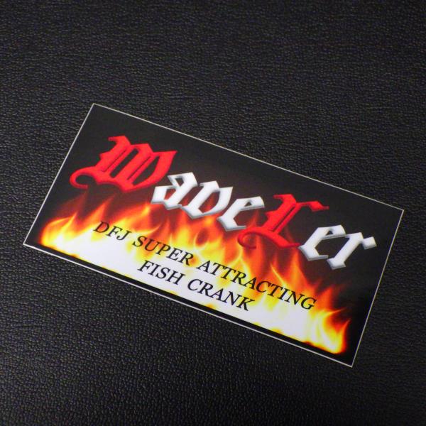 DFJ SUPER STTEACTINGFISH CRANK ステッカー