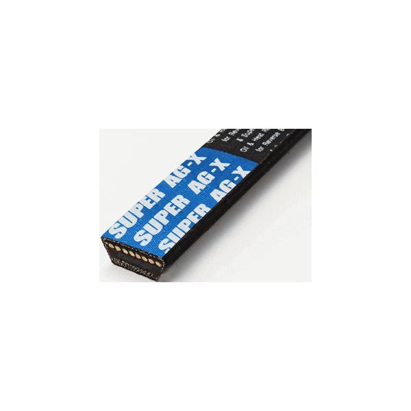 "SUPER AG-X"は、新開発のカバー布とＶ芯ゴムを採用することで、耐摩耗性・耐衝撃性を向上させ、従来品に比べ1.6倍の耐久性を実現しました。【メーカー特長】・新開発の特殊カバー布を採用することで高負荷時のスリップによる摩擦や、　プーリ...