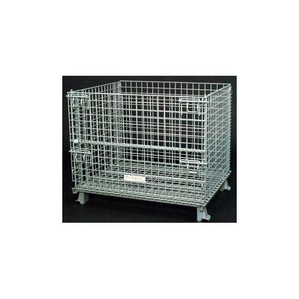 ●特長・業界標準のベストセラー。・メッシュ構造で軽量ながら、強度は抜群。・組み立て、折りたたみが簡単で、折りたたんでおけば保管スペースをとりません。・段積みができ、空間を有効に利用できます。・ファークリフト作業が容易で、作業効率向上。●製品...