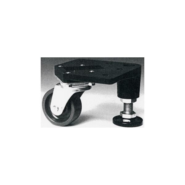 ！商品画像はイメージです！【特長】・軽、中荷重用のベストセラータイプ。・移動、固定、高さ調整を一体化構造。・アルミ材質の軽量コンパクト設計。・固定後の高さ調整が楽に行えます。※CAタイプは丸座が特殊樹脂仕様となっておりますが、CARタイプは...