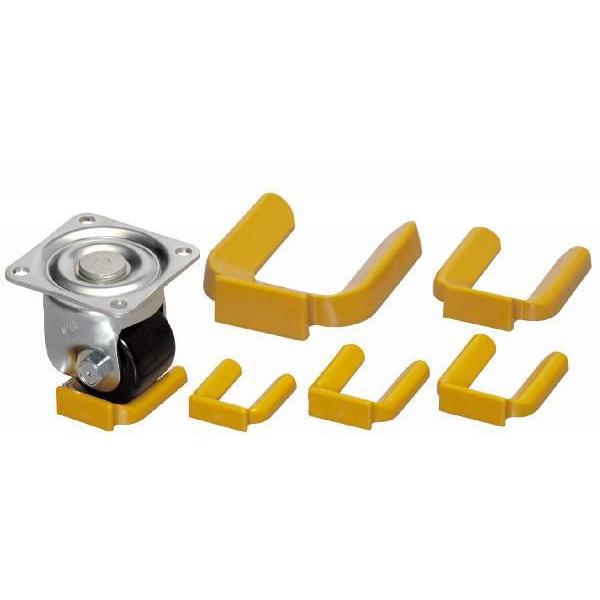 ！商品画像はイメージです！【メーカー特長】・材質…低密度ポリエチレン(LDPE)HDD47(デュロメータ硬度スケール)・カラー…黄色・路面に対して滑りにくくするため、低密度ポリエチレンを採用。・ホルダー裏面にリブをトラス形状に配置し、重荷重...