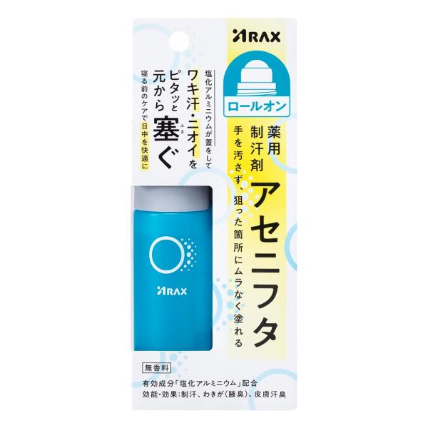 塩化アルミニウムが蓋をしてワキ汗・ニオイピタッっと元から塞ぐ