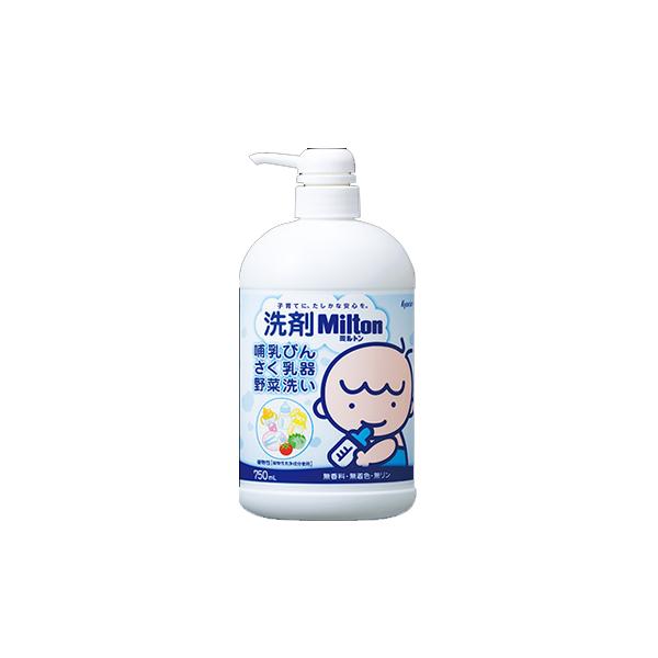 商品特徴●新生児の時から使えるＭｉｌｔｏｎ（ミルトン）の台所用合成洗剤です。●泡立ちよくスッキリしっかり洗え、すすぎもラクラク。●野菜や果物など赤ちゃんが口にするものも洗えます。●哺乳びん、さく乳器、乳首、おしゃぶり、おもちゃ、離乳食用食器...