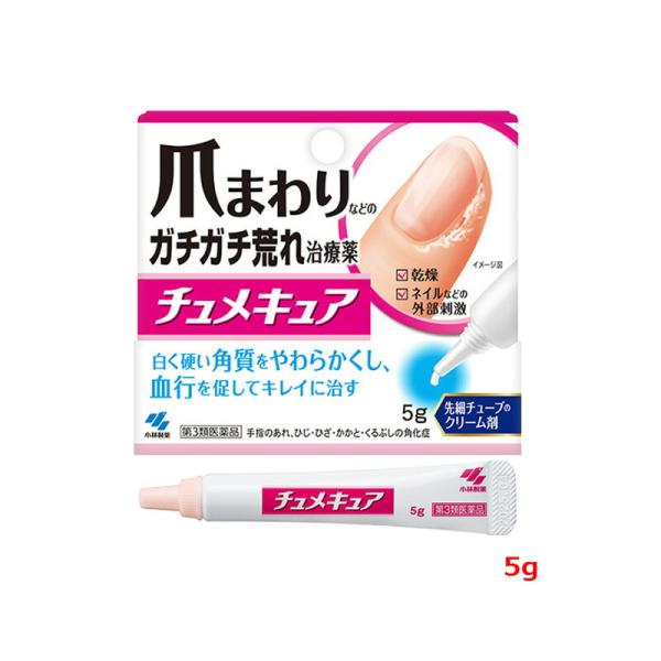 爪まわりの角質が白く硬くなってしまったガチガチ荒れの方向けの医薬品です