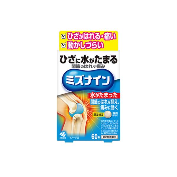 水がたまった関節のはれや痛みを改善する医薬品