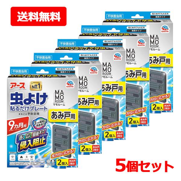 あみ戸などに貼る、蚊よけプレート！