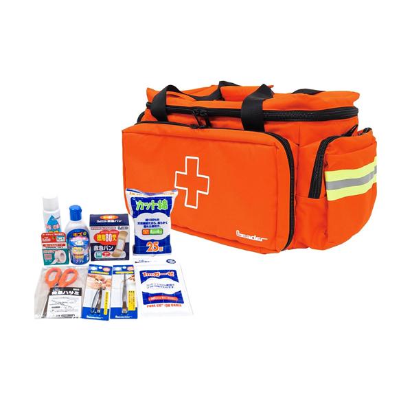 商品説明・オックスフォード生地に塩化ビニルコーティングを施しているので軽くて丈夫です。・マジックテープ式の仕切り板がついており、中身を整理するのに便利。・衝撃から中身を守る保護パッドが入っています。・小中規模の事業所・学校関係などの救急・防...