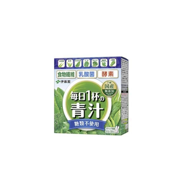 商品情報 7種の国産素材（大麦若葉、緑茶、ほうれん草、ケール、ブロッコリー、長命草（ボタンボウフウ）、大根葉）と食物繊維・生きた乳酸菌・活きた酵素（※）が摂れる糖類不使用の粉末青汁です。 原材料 水溶性食物繊維、大麦若葉粉末、緑茶粉末、ほう...