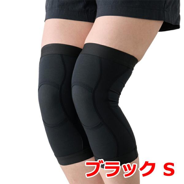 皮膚感覚！綿混素材の新素材を採用し、冬をホットに過ごせる快適ひざサポーター