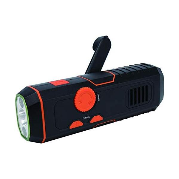 ●サイズ　　　　：約W15.5×D4×H5cm●重量　　　　　：約170g●材質　　　　　：ABS PC POM PVC●電源　　　　　：手回し充電式/USB充電式(5V)●内蔵充電池　　：リチウムイオン電池 3.7V 480mAh●充電／...