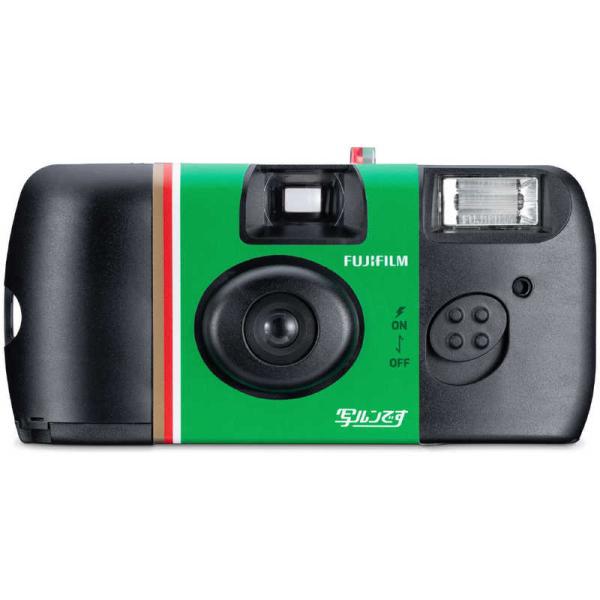 ■フィルム：ISO400 135フィルム■撮影枚数：27枚■レンズ：f=32mm F=10 プラスチックレンズ1枚■シャッタースピード：1/140秒■撮影距離範囲：1m〜無限遠■ファインダー：逆ガリレオ式プラスチックファインダー■フラッシュ...