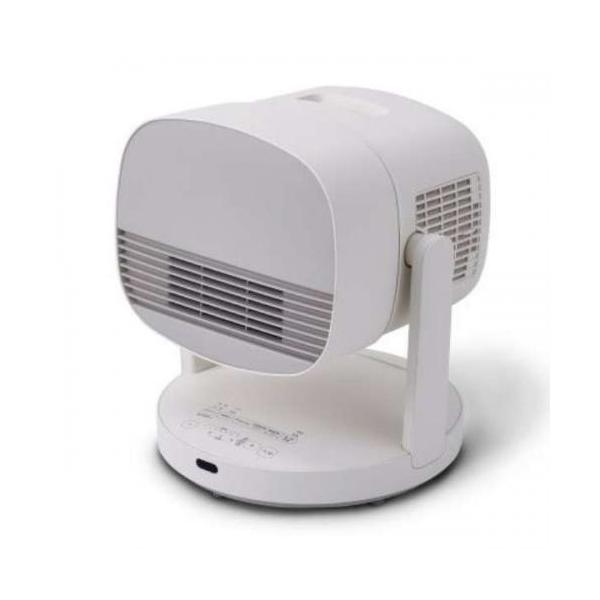 ●サイズ：W28.5×D26.5×H31.5●重量：4.3kg●ヒーター種類：PTC（可変式）●消費電力：1000W/600W/400W●コード長：1.8m●温風：温風強/温風中/温風弱●送風：あり●風量切替：8段階（送風のみ）●首振り：左...