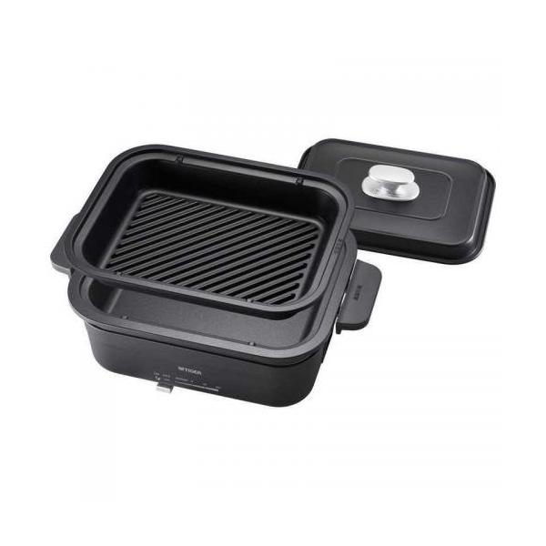 本体サイズ（高さ×幅×奥行）：177mm×387mm×249mmプレートサイズ（高さ×幅×奥行）：約46×264×200mm本体重量：4.3kgプレート加工：メタリックフッ素コーティングホットプレートタイプ：深なべ（約46cm），表面リブつ...