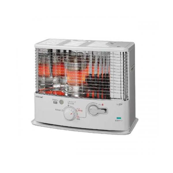 外形寸法：56.2×27.9×45.5質量：約9.5kg畳数：8〜11畳暖房能力：3.01kW燃焼継続時間：13.7〜17.1時間タンク容量：4L乾電池：不要