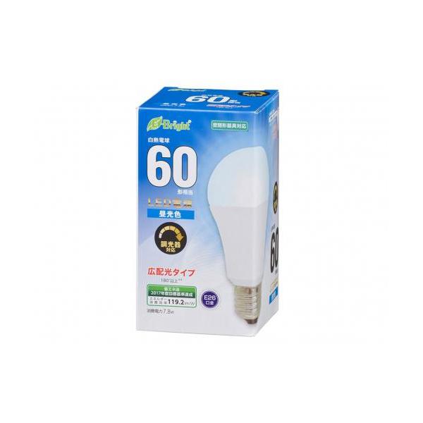 ・全光束：930lm・定格寿命：40000h・密閉器具：対応・口金：E26・寸法：全長112mm、最大径60mm・質量：150g