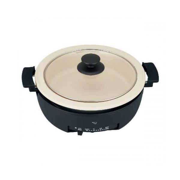 ●カラー：ブラック●満水容量：3.3L●本体サイズ（約）：幅40×奥行32.5×高さ19cm（ガラスふた含む）●プレート内寸（約）：内径26×深さ5.5cm●重量：約4.3kg●消費電力：1300W●コード長：約2.5m