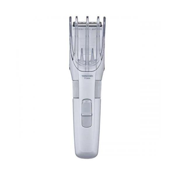 ・電源方式：交流式・使用可能時間（約）：30分・サイズ（約）：幅4.8×奥行4.3×高さ18.5cm・質量（約）：135g・コード長さ（約）：1.8m・付属品：ショートコーム、スキ刈りコーム、電源アダプター、掃除用ブラシ、TESCOMオイル