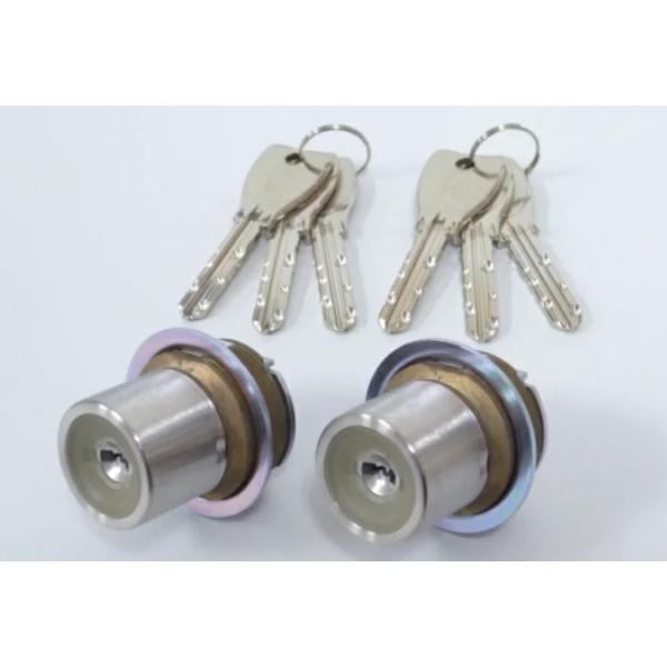 MIWAPR.TE0-Jシリンダー 2個同一 1K2L すり鉢状　蓄光タイプ 美和ロック ディンプルキー6本付きTEO、TE、LE、LIXなど本製品はシリンダー2つキー合計6本になります。TEO、TE、LE、LIX、LSPなど