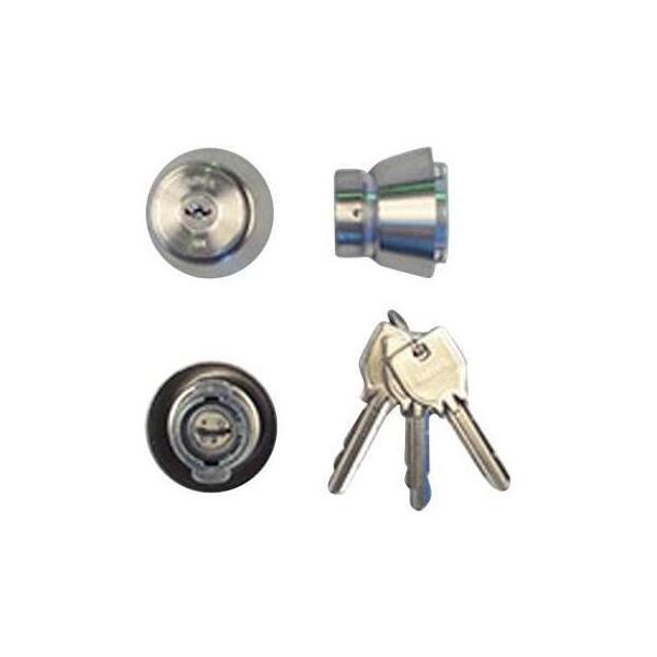 新品美和ロック　U9　LAシリンダーST色ドア厚33〜42ｍｍキー３本付き横から２本のくしにて固定する、マンションで多く使われているタイプ。LA,DA、LAF、DAFなどが対応。製品紙箱なし、袋梱包にて、段ボールに入れて出荷します。取り付け...