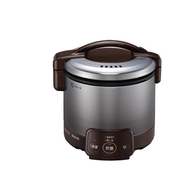 リンナイ　ガス炊飯器　こがまる　RR-030VQ(DB)-13A　都市ガス用 （12A/13A用）　