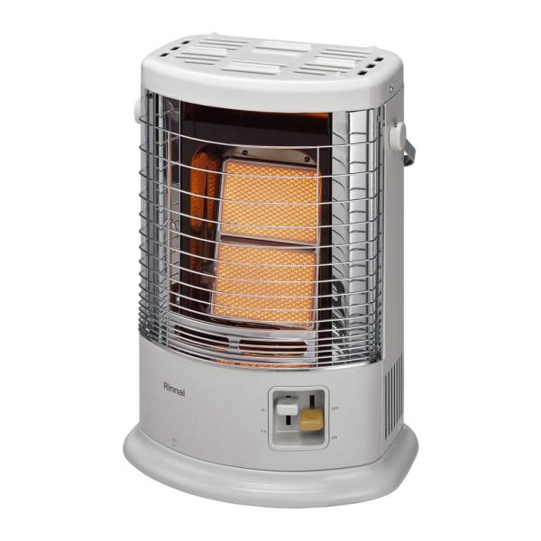 リンナイ ガス赤外線ストーブ　R-852PMS3(D)-LPG　プロパンガス用（LPG用）　電源(AC100V)を使わず、点火が可能。　【ガス赤外線ストーブ プロパンガス用】　