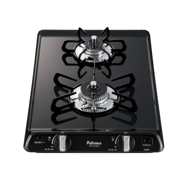 【送料無料】 パロマ ビルトインコンロ PKD-230B-LPG プロパンガス用 コンパクトキッチン 【法人配送限定品】------------------------------------------------------------...
