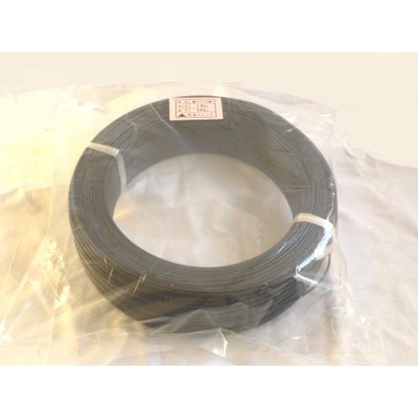 ＤＩＹや、アンテナ支持線用、構内配線、あらゆる物の結束に、銅バインド用被覆線　1.6mm　300ｍ巻は、如何ですか。 材質は、１．６ｍｍの銅単線の上に0.4mmのビニル被覆した線でございます。外径2.4mm、1巻の条長は、300ｍ巻（6ｋｇ...