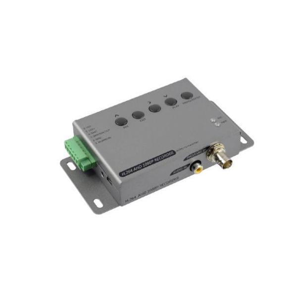 ■小型・多機能フルハイビジョン1chレコーダー■カメラ映像入力AHD2.0（1080p）・AHD1.0（720p）・CVBSに対応AHDカメラとアナログカメラのハイブリッド仕様■各録画解像度に対応撮影状況に応じて3種類の録画解像度が設定可能...