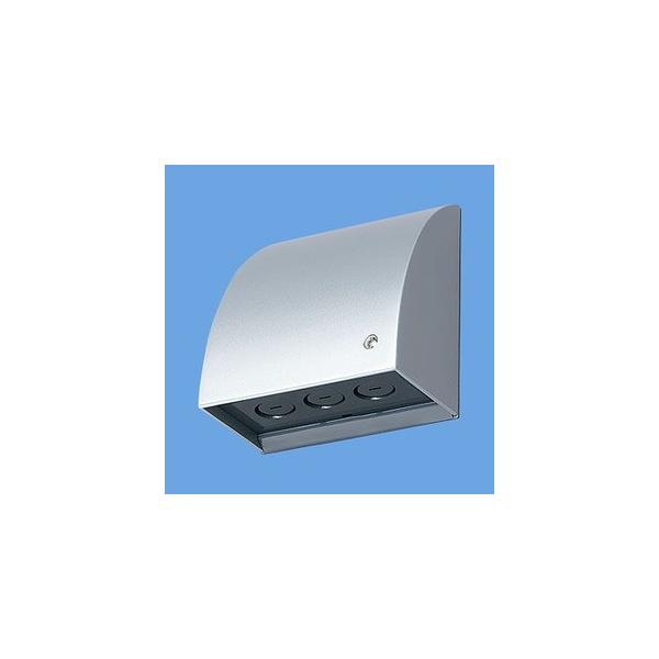 ◆スマート防雨形ジョイントボックス(ノックアウトG22φ27.1×3)(ホワイトシルバー)