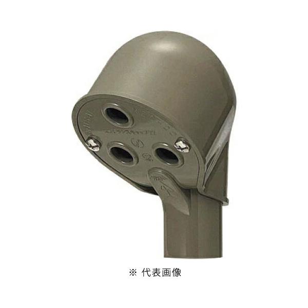 未来工業 MEC-54LB エントランスキャップ 適合菅 VE54 色ライトブラウン