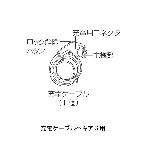 PanasonicELSEEV hekia S用 充電ケーブルDNH1311