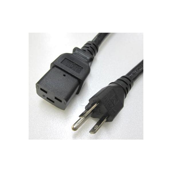 定格：15A/125Vプラグ：3Pコネクタ：IEC-60320-C19ケーブル：12 AWG 3 SJT 105C　　　　3.0M　黒認証：UL/CSA