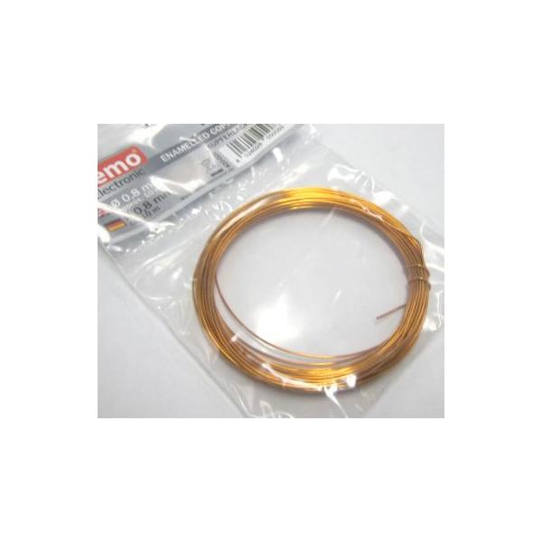 エナメル銅線 約0.8mmφ 10m