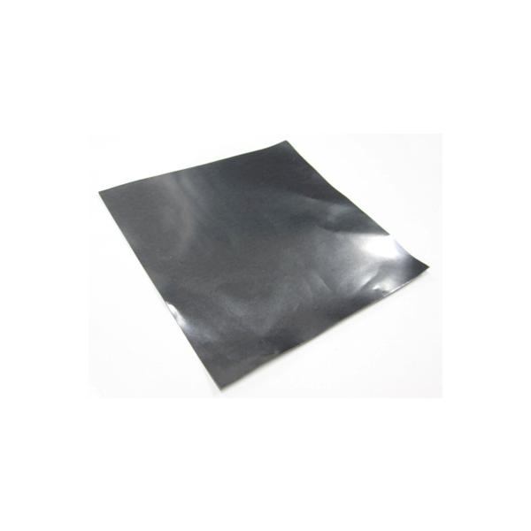用途：IC、CPU、MOS、LED、M/B、P/S、ヒートシンクなど 色：黒色厚さ：0.13mm寸法：150mmx150mm熱伝導率：X-Y 400W/m.k　　　　　Z 20W/m.k比重：1.5〜1.8g/cm3グラファイト含量：＞98...