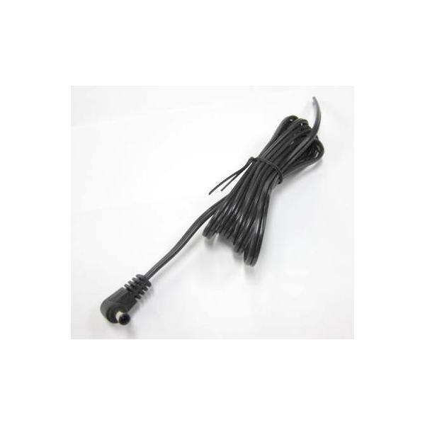 DCジャック：EIAJ No.4　　　　　　5.5(外径)x1.0(内部ピン)xL9.5mm　　　　　　ライトアングルケーブル：SPT-1 18AWGx2C 105C 300V　　　　　黒　UL/CSAケーブル長：約1800mmRoHS対応品