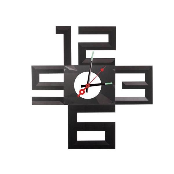 ・壁かけ時計を自作するためのキットです。・写真のデザインはシールで直接壁に貼ります。サイレント動作時計 材質:　シール:ビニール　時計: PP時計寸法: 500 x 500 mm電池: 1 x 1.5V単3乾電池（別売）