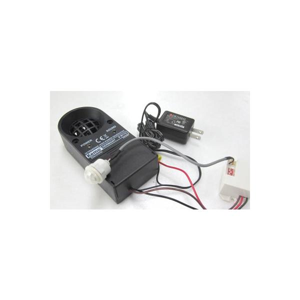 ・PIRセンサーを組み込み、感知した時だけ動作。・PIRセンサーは、温度センサーなので体温以上の物体も感知しますので、夜間だけ動作するように設定することが推奨です。動作電圧：100Vac付属アダプター調整周波数範囲：約7 kHz - 38 ...