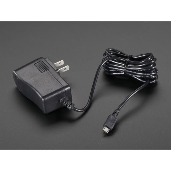 ※北米・欧州認証のRaspberry Pi 専用スイッチング電源です。入力：100〜240Vac出力：5.25Vdc/2.4A出力コネクタ：Micro USB寸法：約73mm x 43mm x 27mm認証：UL,cUL,CE
