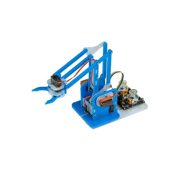 MeArm Arduino互換キットは、テクノロジー、エンジニアリング、プログラミングについて学ぶことができるように設計された、作りやすいロボットアームキットです。 対象年齢は11歳以上です。半田を用いることなくなく、工具類で組み立て可能で...