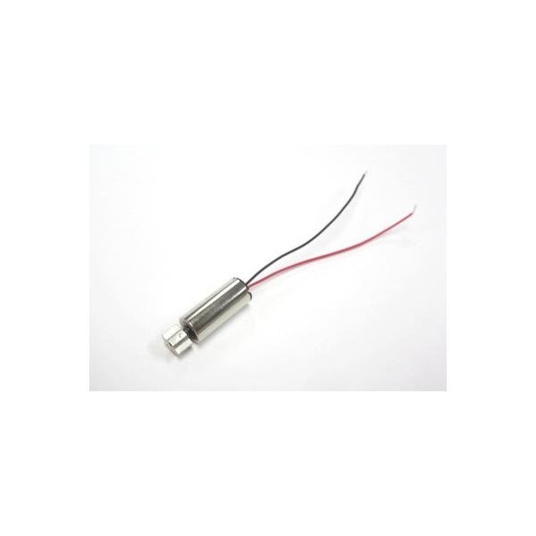 定格電圧：5.0Vdc定格電流：220mA定格速度：11800rpm+/-15%モーター寸法：約16mmｘ直径7mm全長：約21.6mm(錘部分含む、ケーブル含まず）ケーブル長：約60mm重量：約2.94g