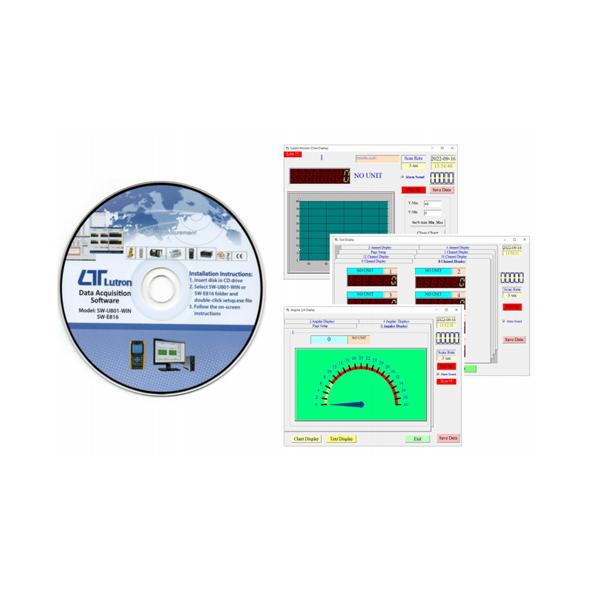 LUTRON社の計測器に対応するソフトウェアCDロムです。・SW-U801-WIN はマルチディスプレイ ( 1/2/4/6/8が表示) で利用できる強力な WINDOWS プログラムです・WIN 98、2000、XPで連携可能です・データ...