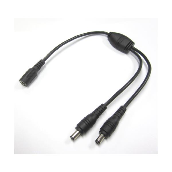 ・5.5ｘ2.1ｍｍDCジャックオス出力の電源（max. 12Vdc/10A or 24Vdc/5A)と接続して分岐することを目的に・定格：max. 12Vdc/10A or 24Vdc/5A・RoHS対応品DCジャック：直径5.5ｘ2.1...