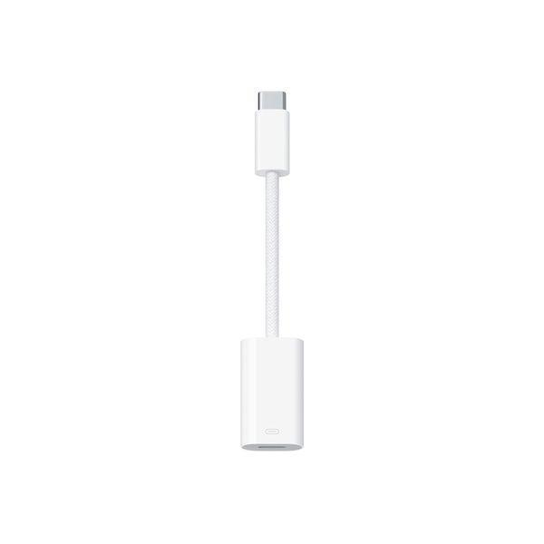 USB-C - Lightningアダプタを使うと、LightningアクセサリをUSB-C対応のiPhoneまたはiPadにつなぐことができます。これひとつで充電、データ転送、オーディオの3つの主要な機能に使えるので便利です。耐久性を高め...